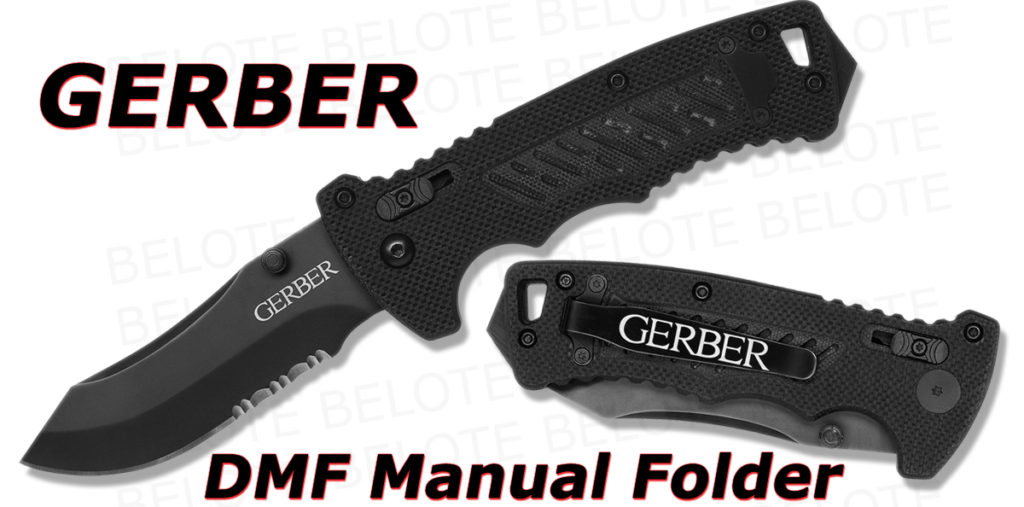 Gerber DMF Folder veitsi/ tanto 22-31-000528 - Starlex nettikauppa